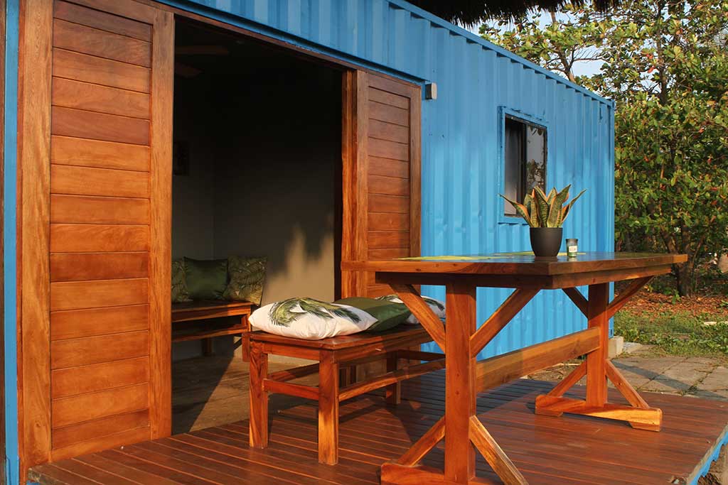 Casita Nahua – Stylish Beachfront Container Home in Nahualapa Bay ...