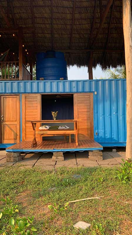 Casita Nahua – Stylish Beachfront Container Home in Nahualapa Bay ...
